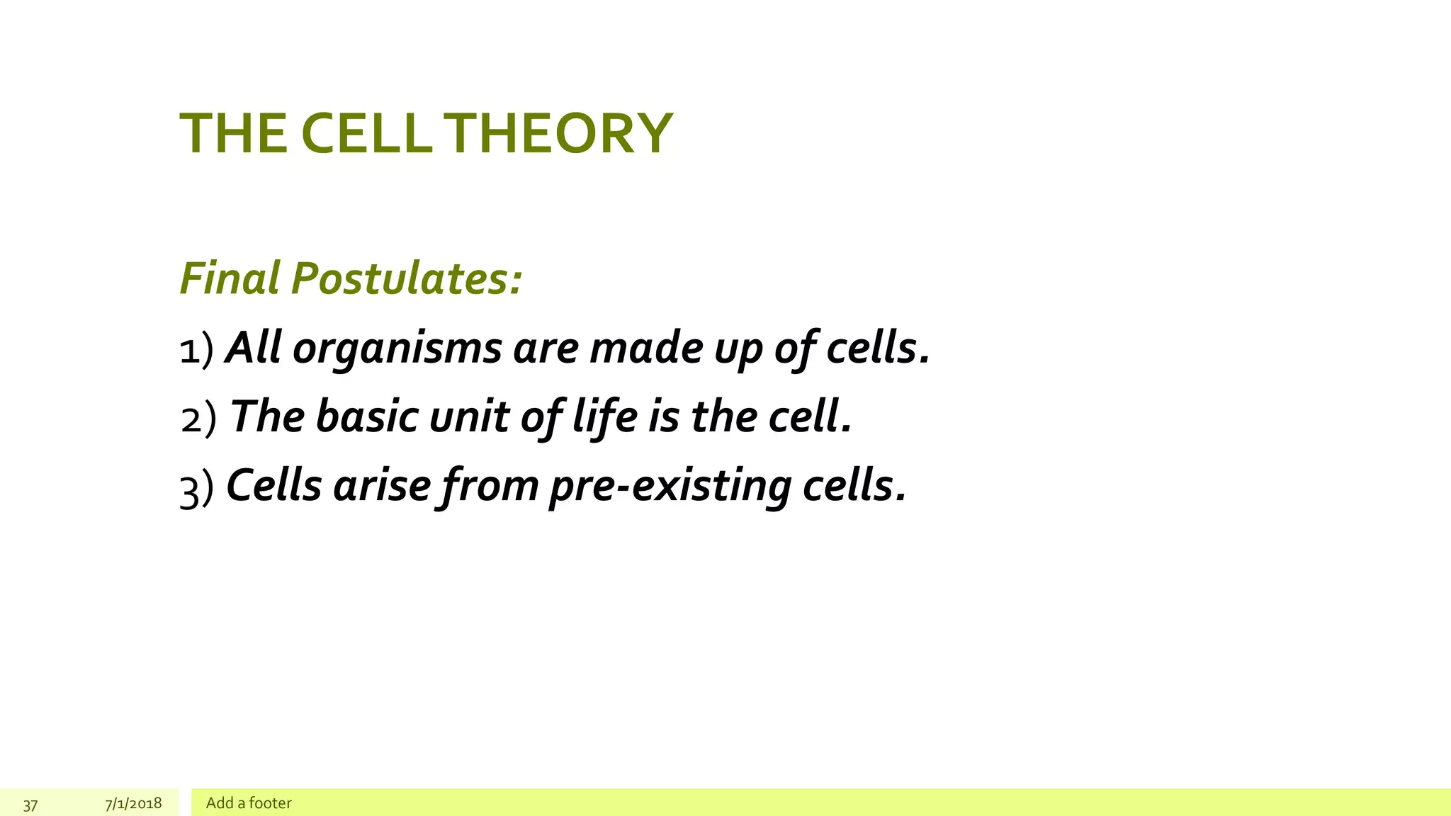 The Discovery of Cell and The Cell Theory - Grade 12 | PPTX