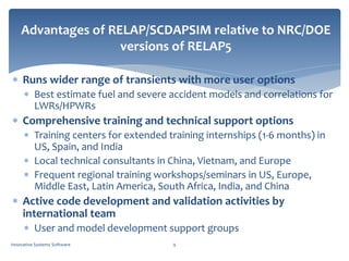 1. iss, sdtp, relap scdapsim background and introduction 2018 | PDF | Operating Systems ...