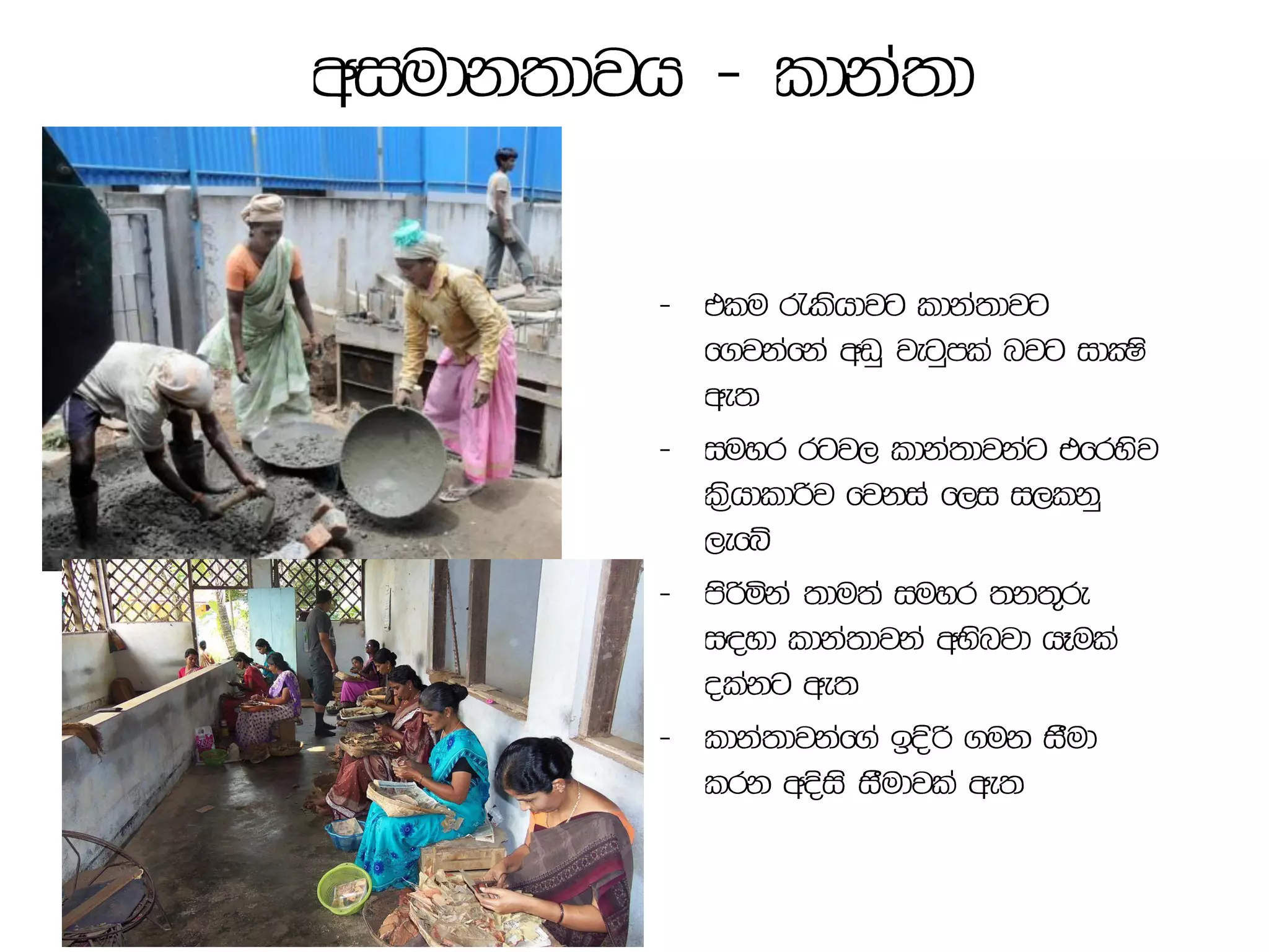 1. concept of inequality (Sinhala) | PPT