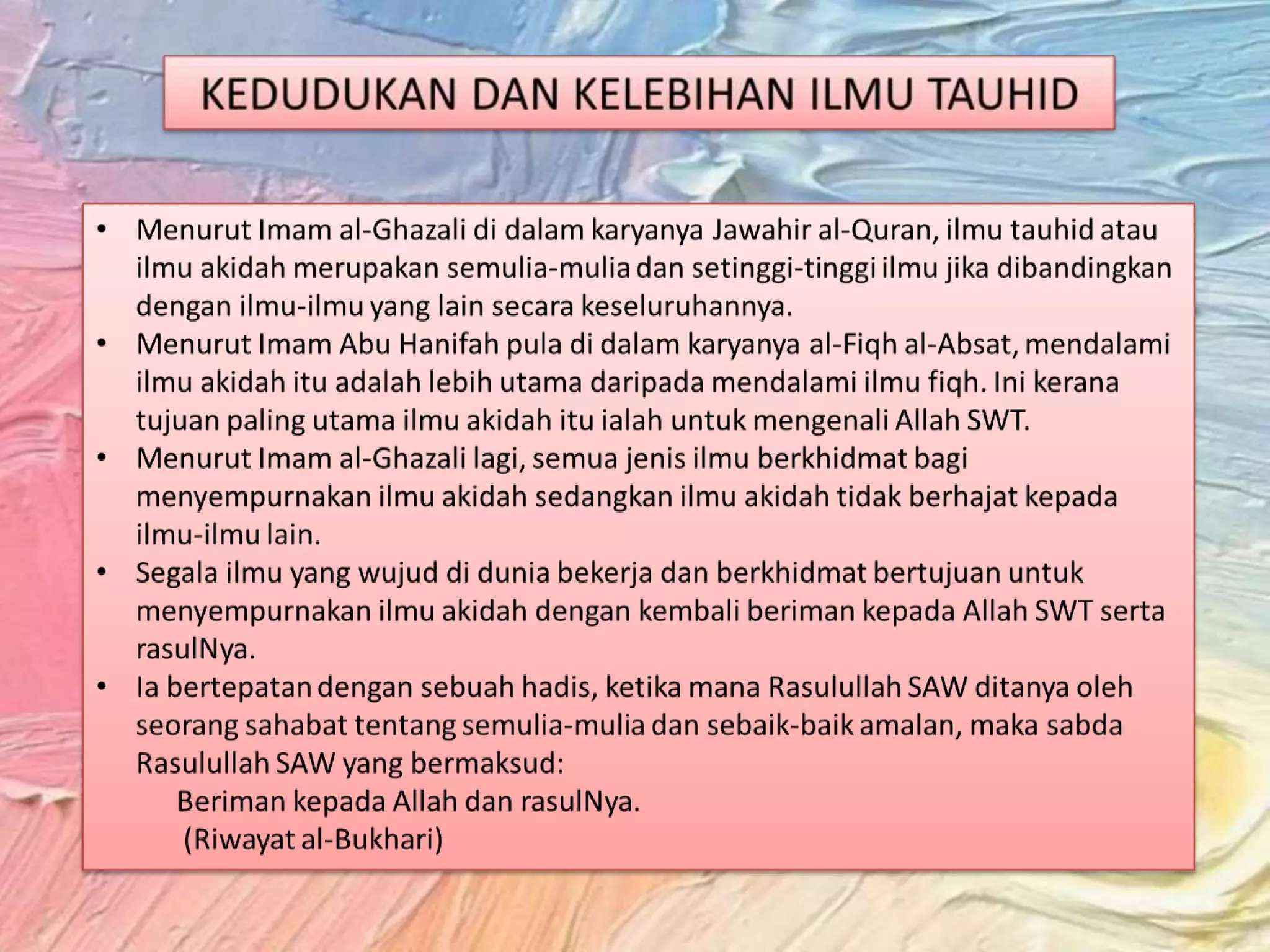 1. asas pengenalan ilmu tauhid | PPTX