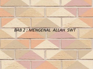 1. asas pengenalan ilmu tauhid | PPTX