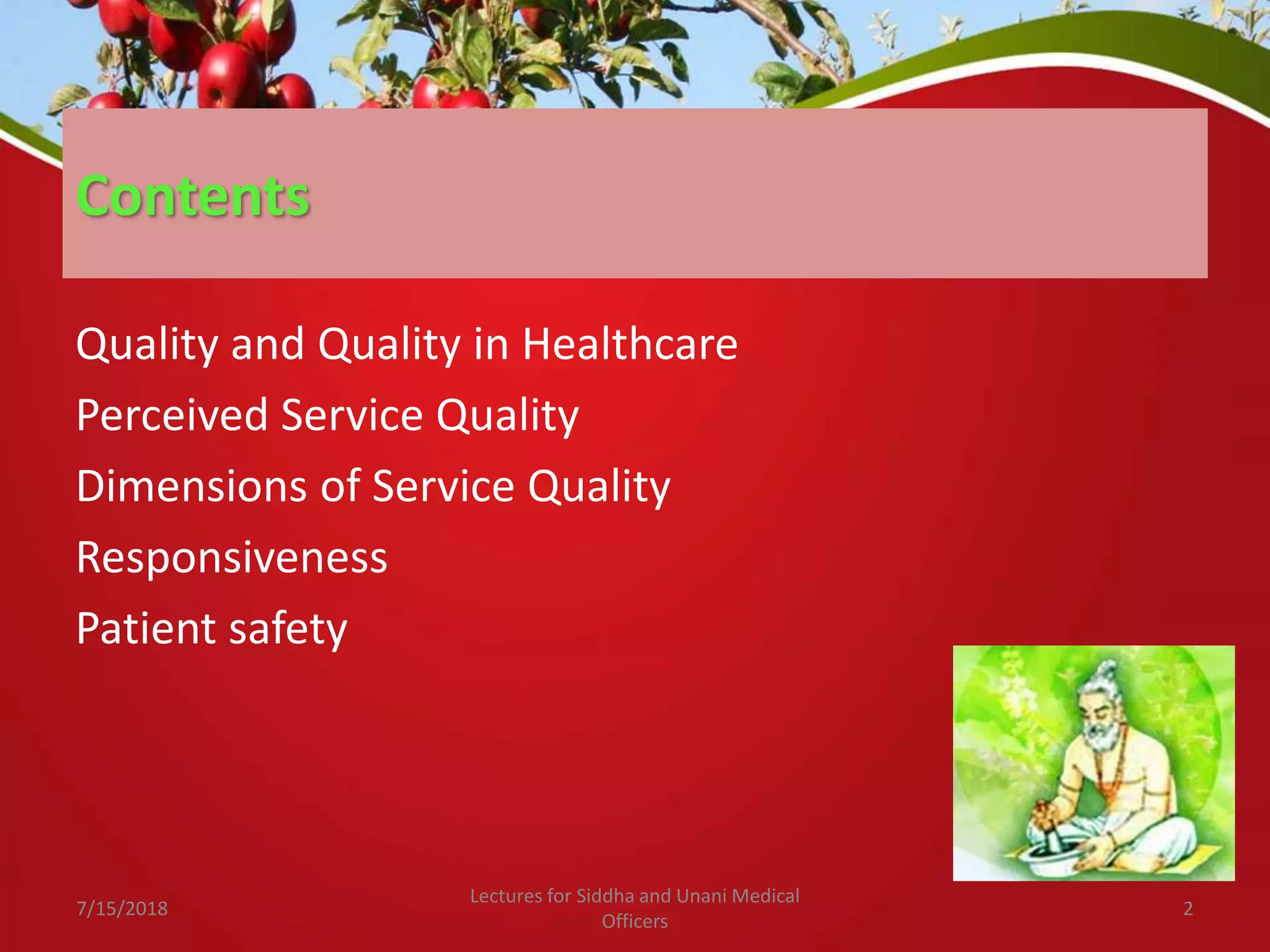 Dimensions of Service Quality | PPTX | Healthcare Industry | Industries