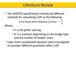 LIVE LOAD DISTRIBUTION FACTORS FOR CONCRETE BRIDGES SUITABLE FOR ECP ...