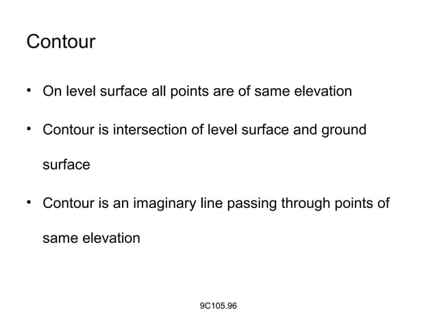 1.introduction to contours | PPT | Geography | Science