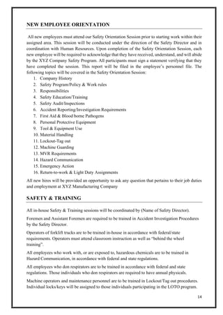 Occupatioanal Safety | PDF