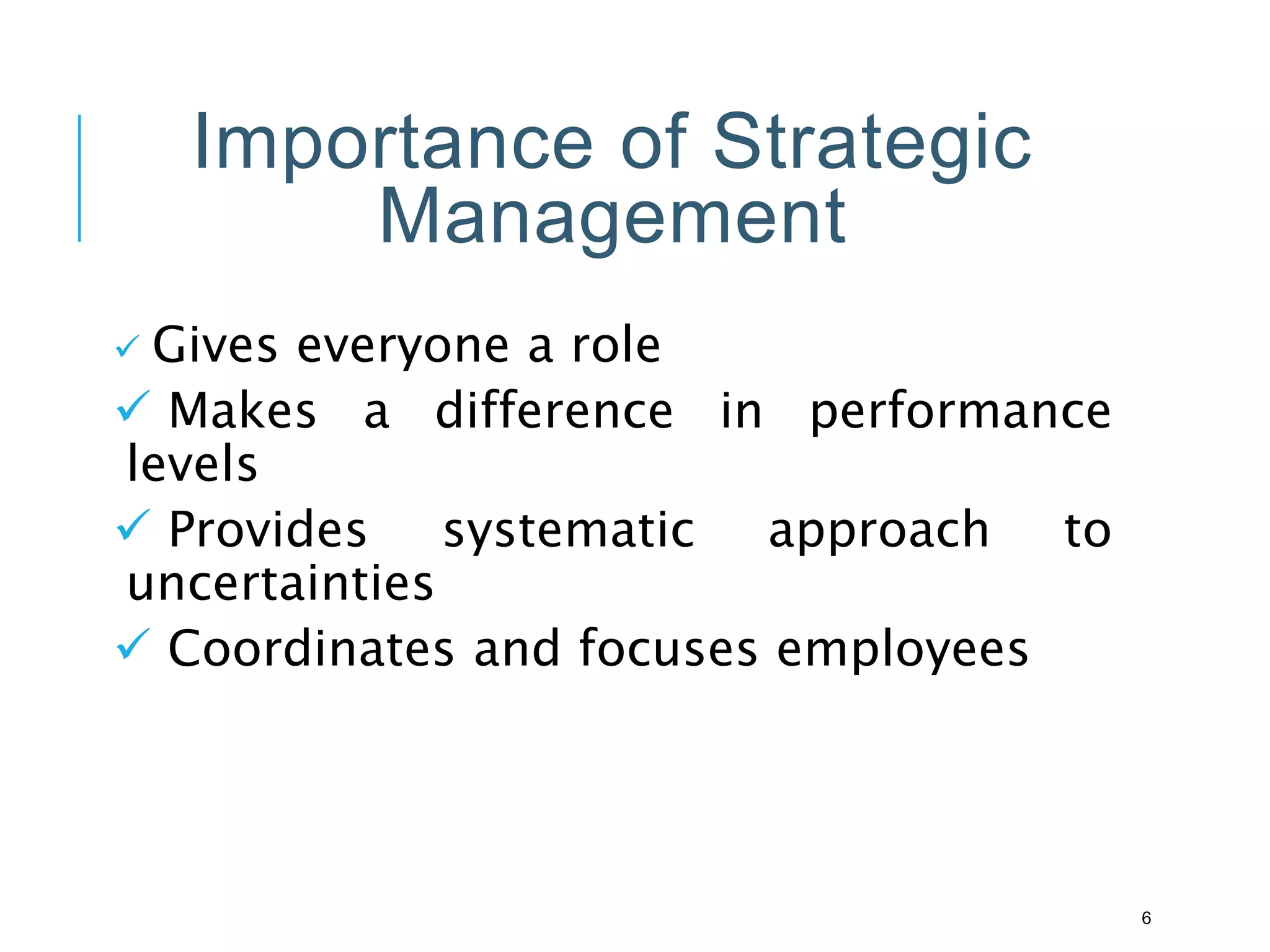 Strategic Management | PPTX