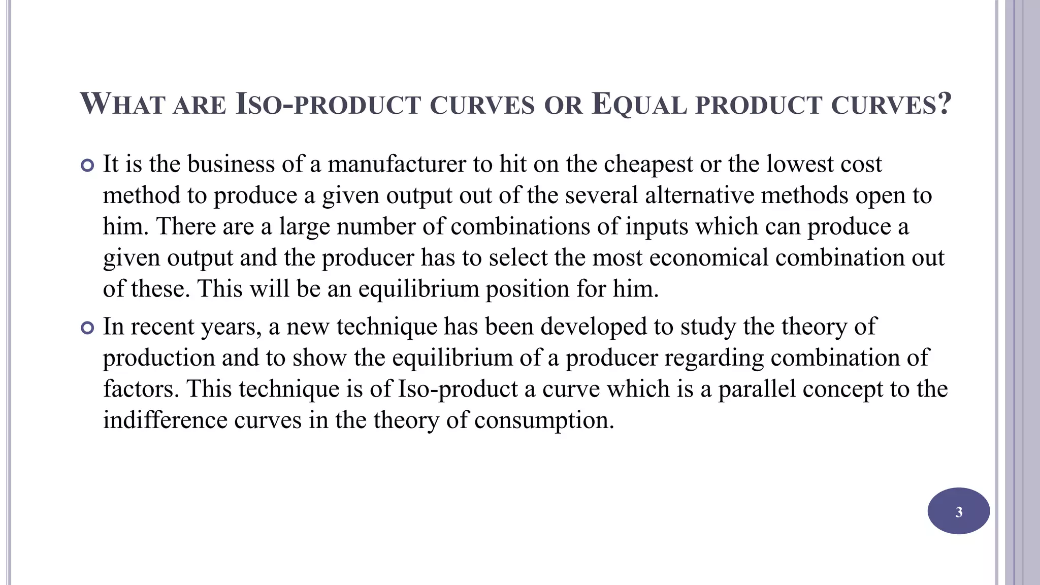 Equal product curves | PPTX