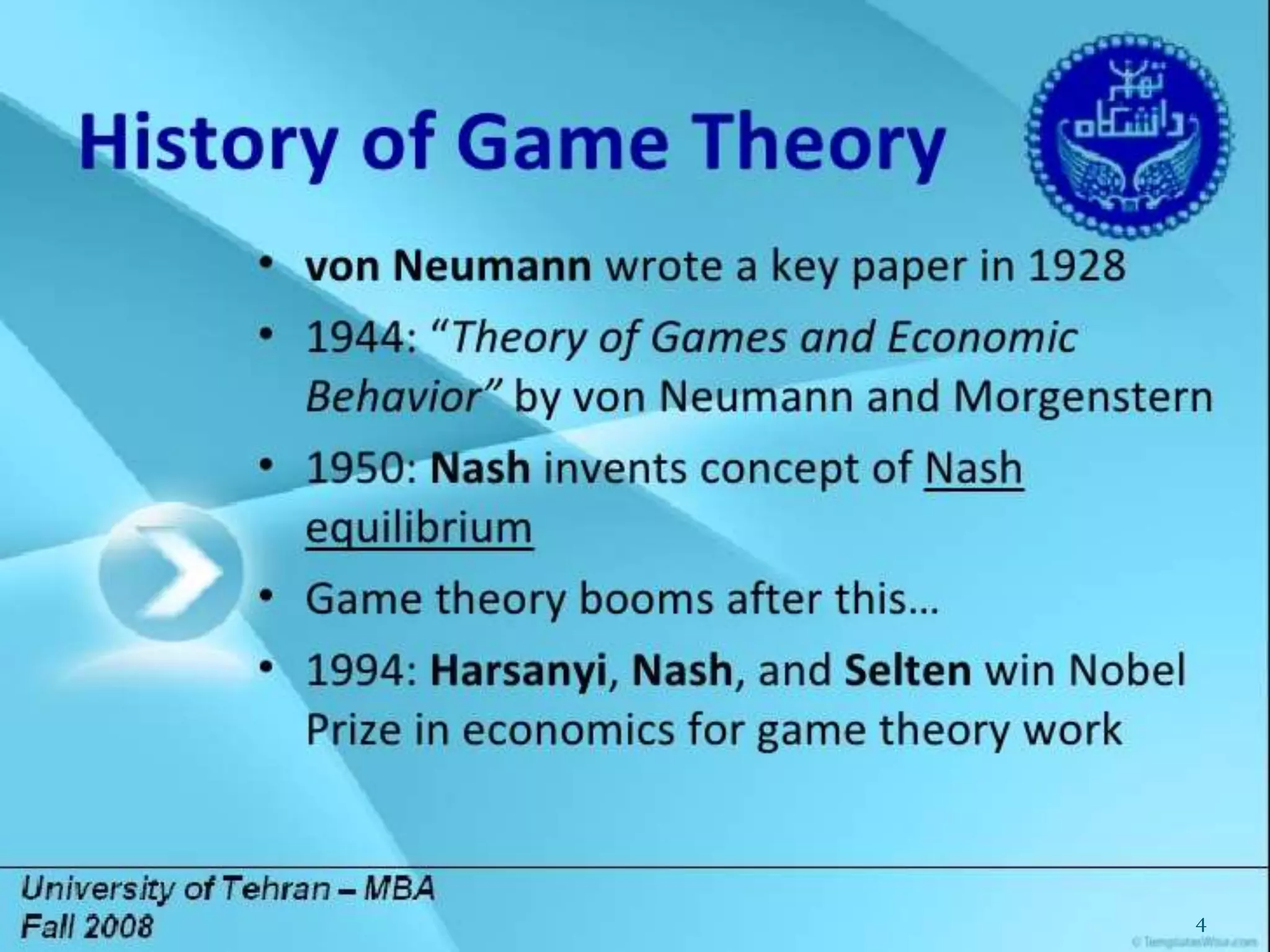 Game theory | PPT