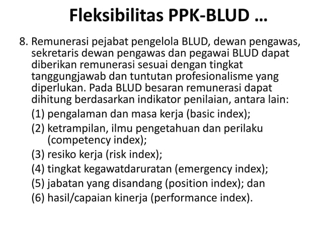 Ketentuan Penerapan BLU-BLUD_ Materi Workshop "Penyusunan RENCANA BISNIS & ANGGARAN BLU-BLUD" | PPT