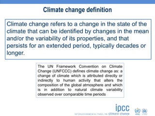 Introduction to Climate Science | PPTX