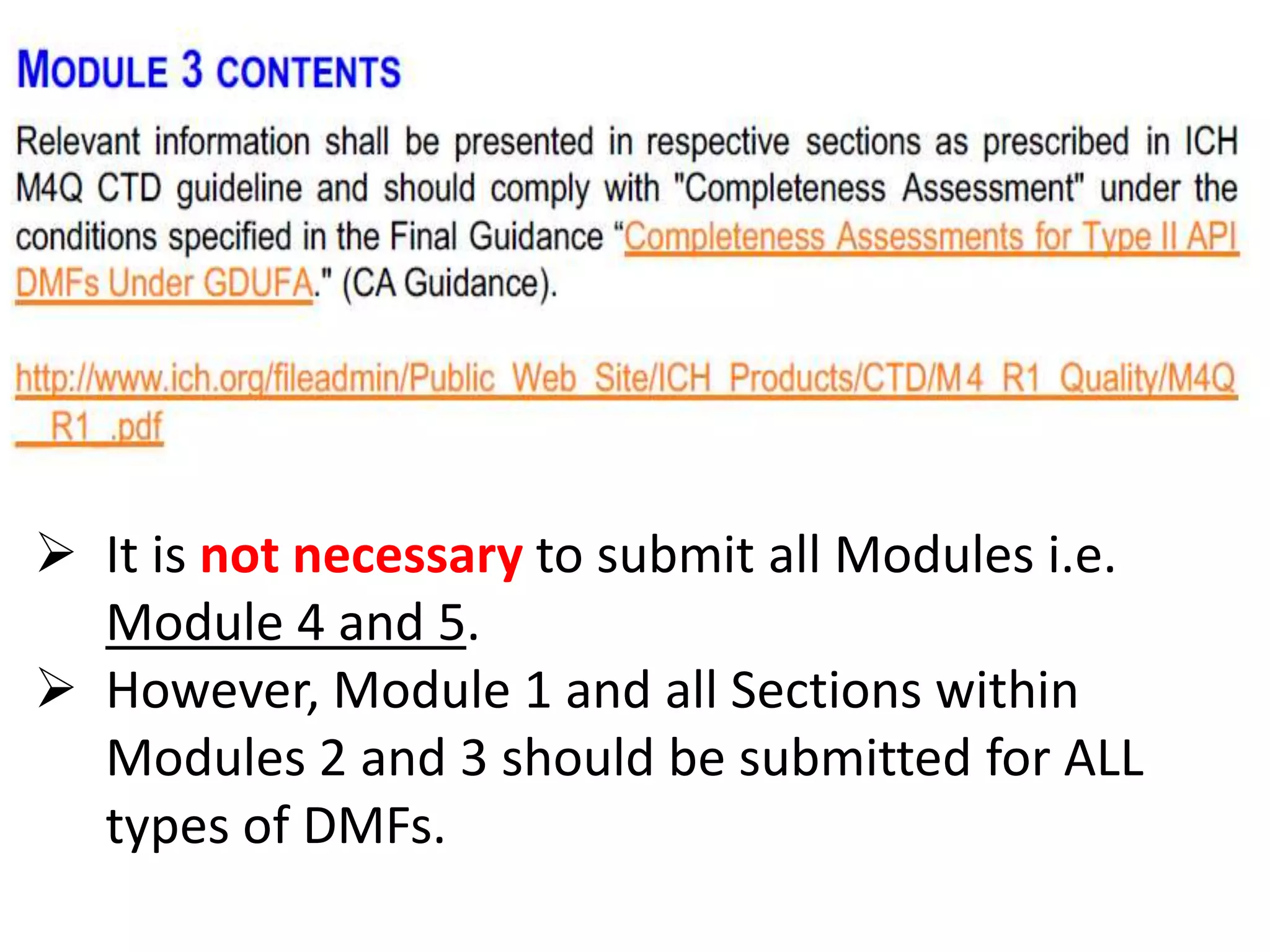 Drug Master File submissions | PPTX