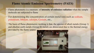 Flame photometer | PPTX