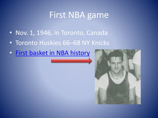 History of basketball | PPT
