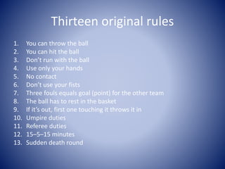 History of basketball | PPTX