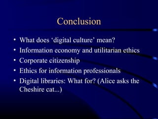 1. ethics digital age | PPT