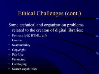 1. ethics digital age | PPT