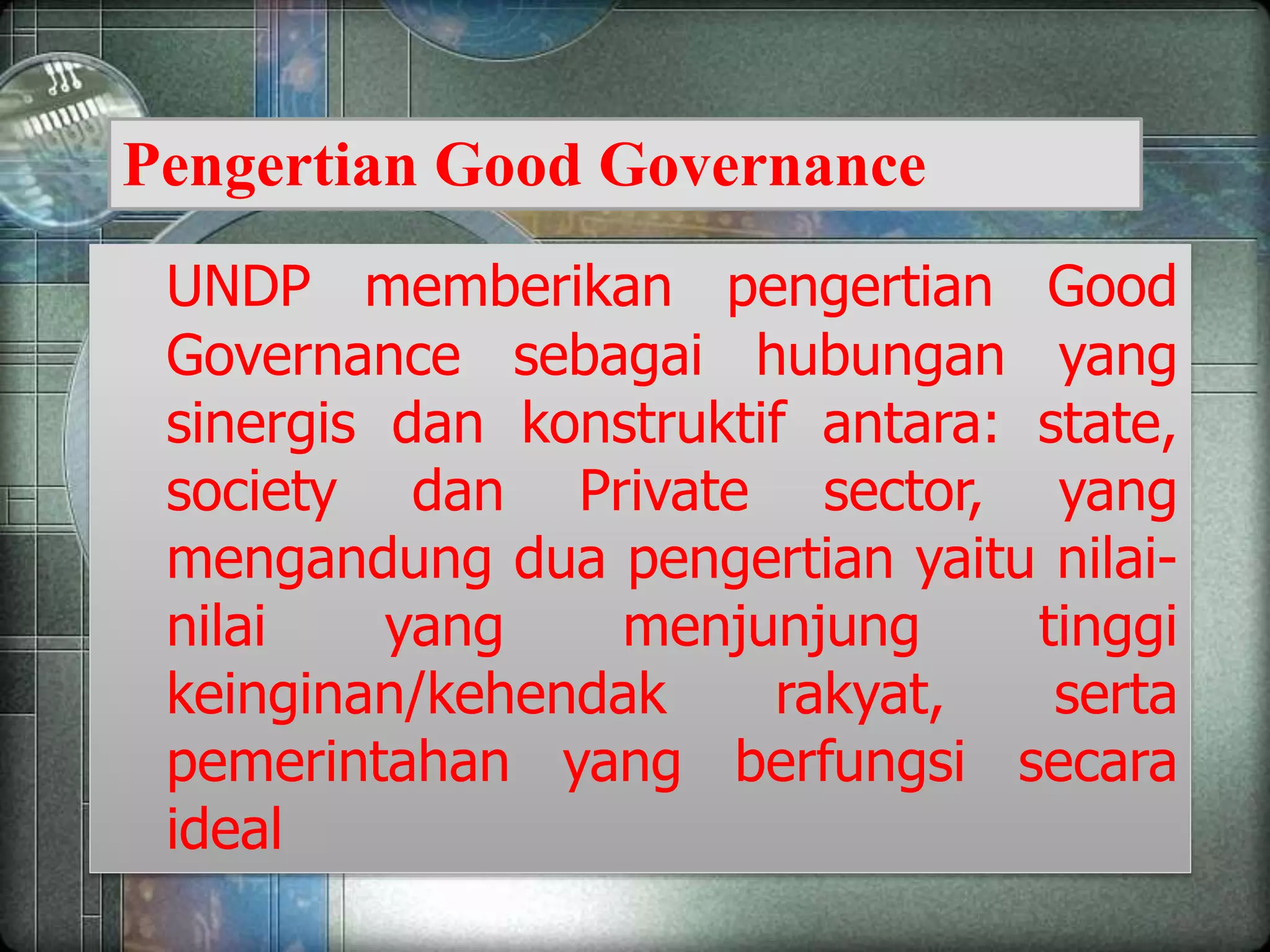 1. sakip dan good governance | PPTX