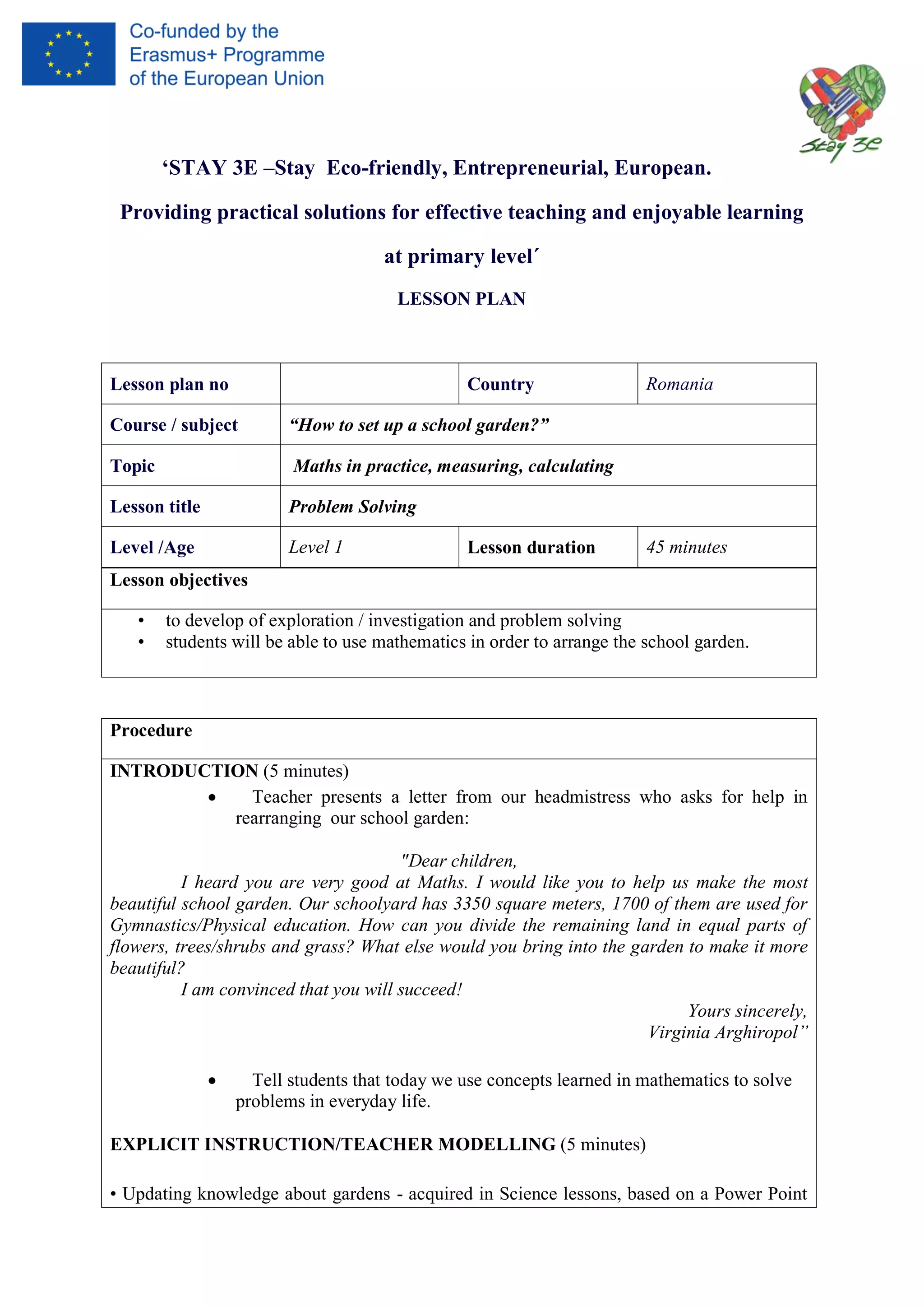 1.Maths in practice L1 | PDF