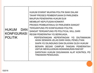 Politik Hukum - Pertemuan Pertama - 1. politik hukum suatu pengantar | PPTX