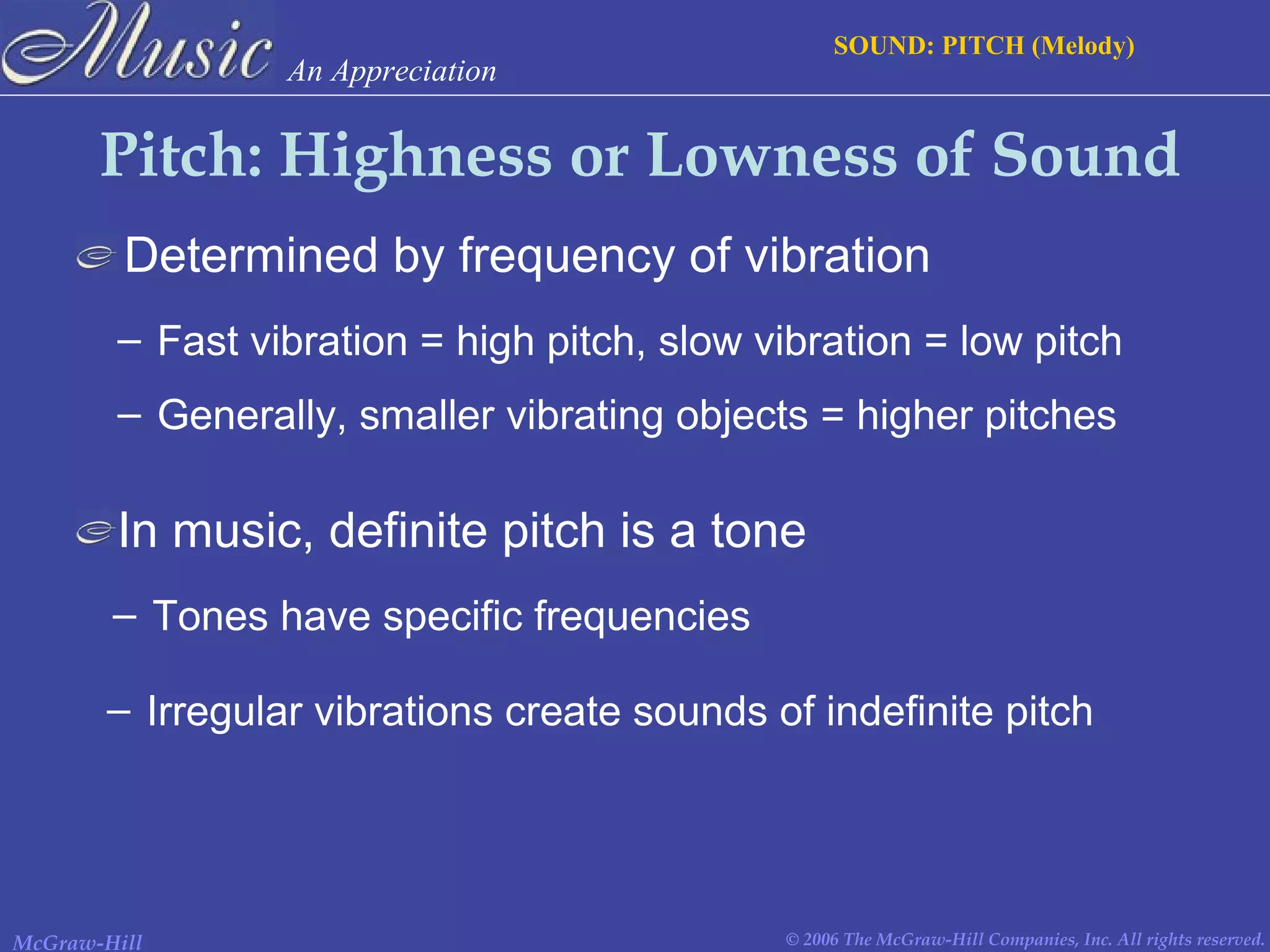 Music: An Appreciation- Elements of Music | PPS