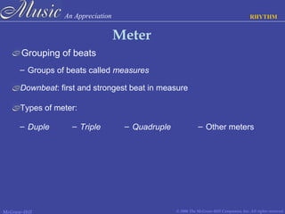 Music: An Appreciation- Elements of Music | PPS