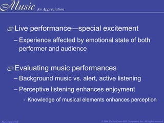 Music: An Appreciation- Elements of Music | PPS