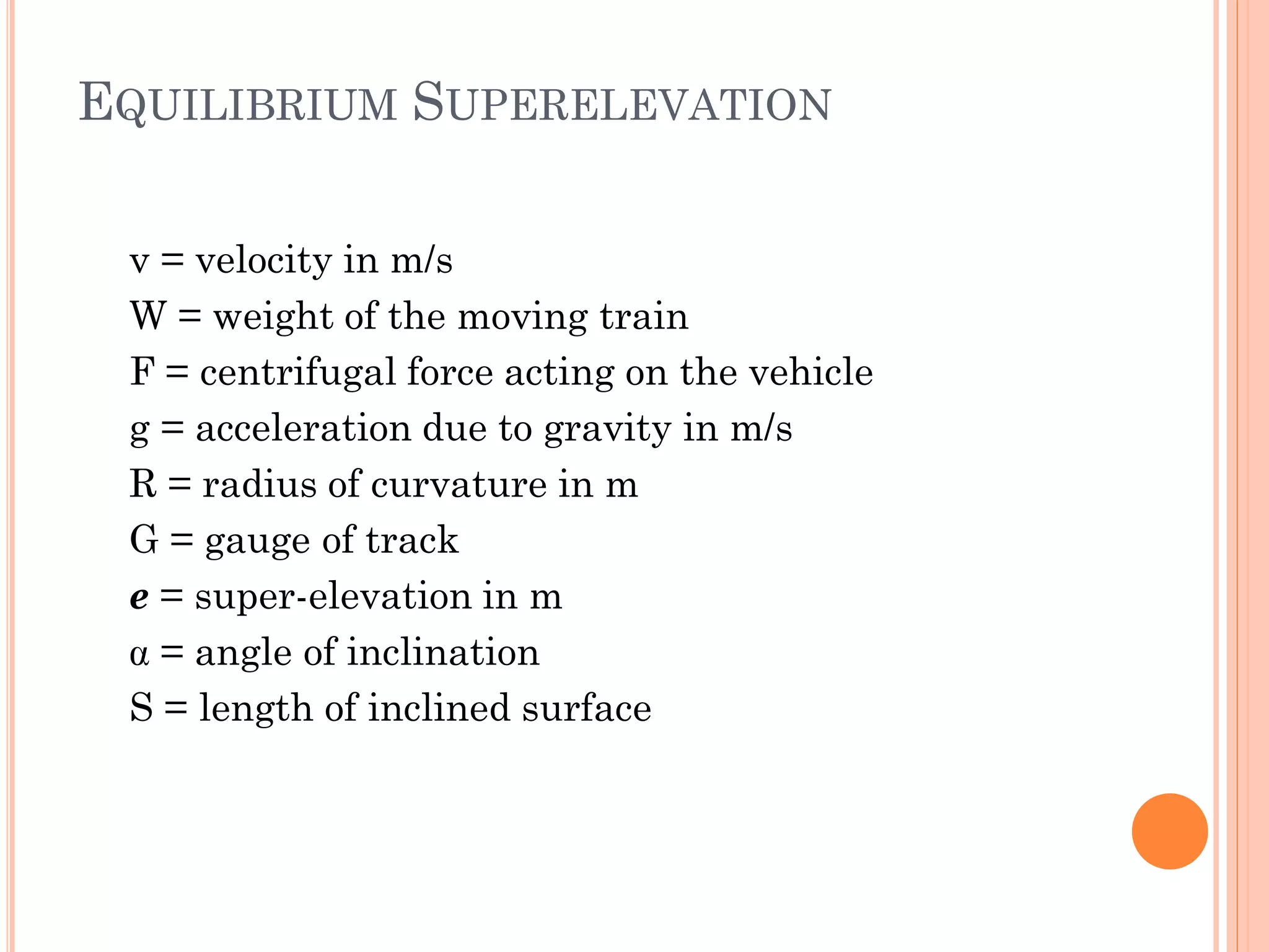 1. curvature of track | PDF
