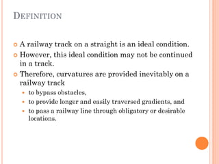 1. curvature of track | PDF