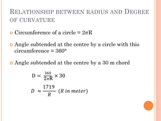 1. curvature of track | PDF
