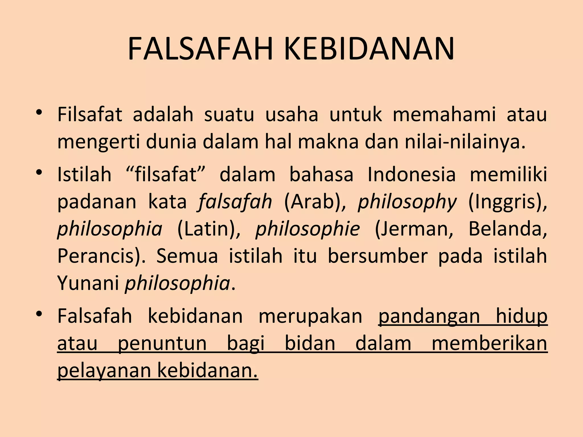 1. falsafah dan definisi bidan | PPT