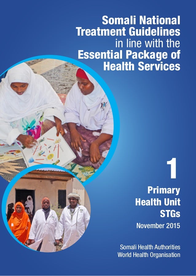 1. primary health unit st gs somali