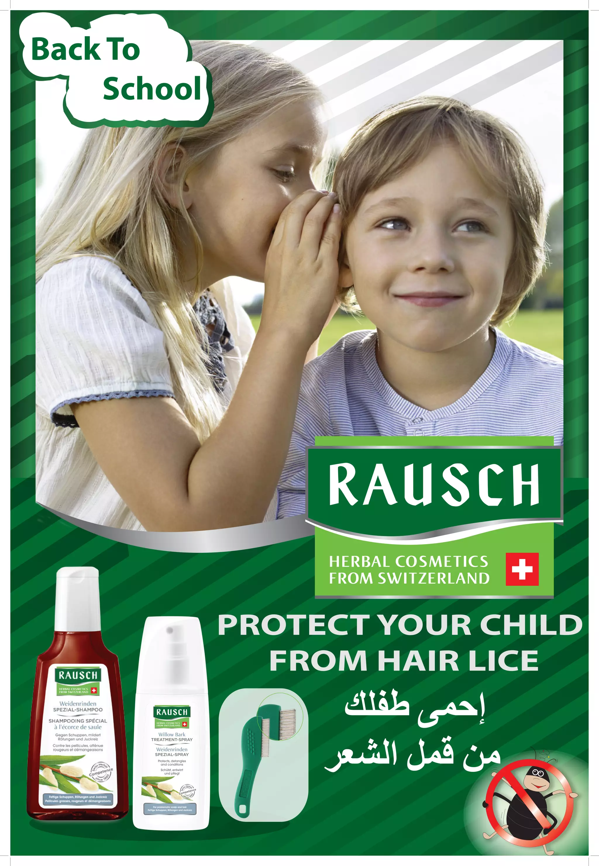 BACK TO SCHOOL - Protect your Child with Rausch Anti Lice Shampoo and spray | PDF