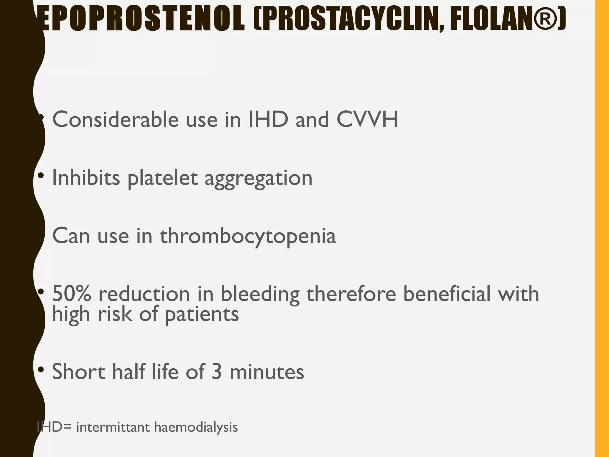 Classical ‘renal’ indications for starting renal replacement therapy ...