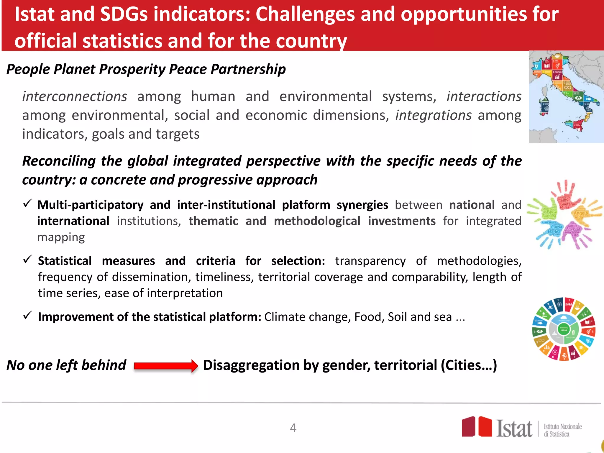 IAOS 2018 - Statistics for measuring Sustainable Development Goals ...