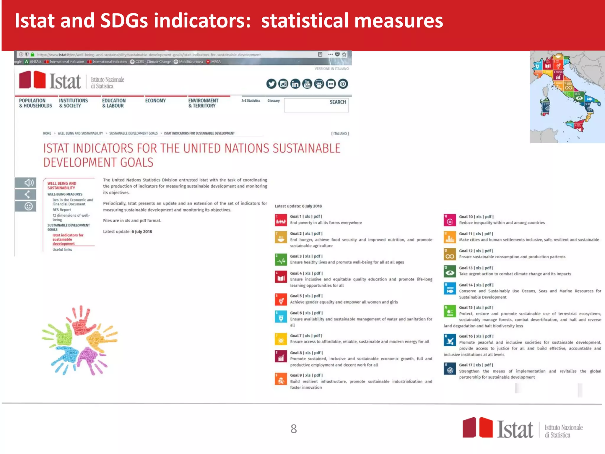 IAOS 2018 - Statistics for measuring Sustainable Development Goals ...
