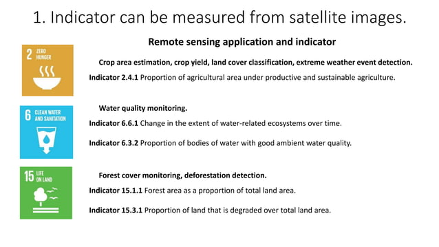 IAOS 2018 - Satellite imagery analysis for Sustainable Development ...