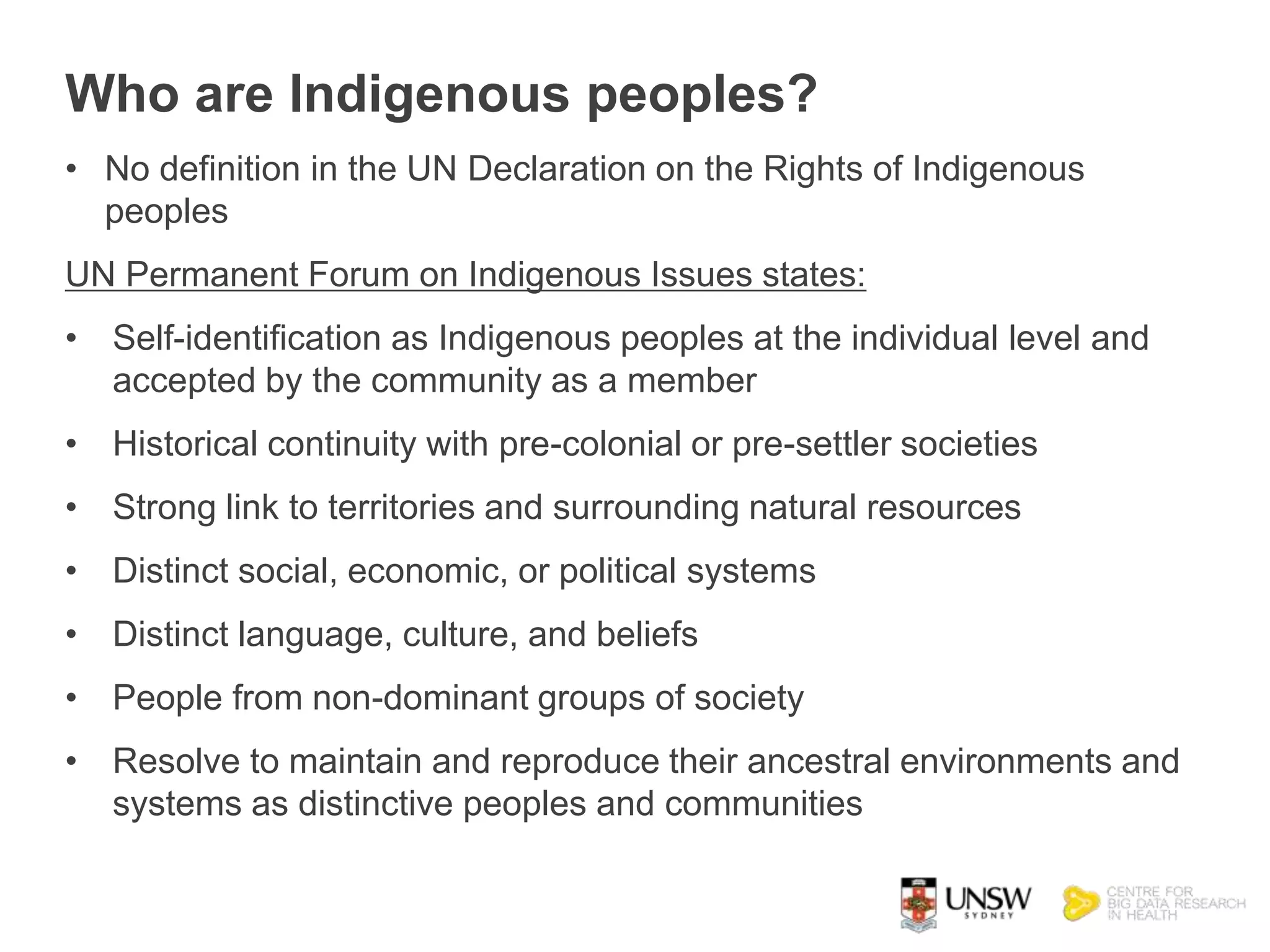 IAOS 2018 - Statistics, Rights and Recognition – The Identification of ...