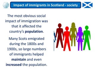 higher migration and empire - impact of immigrants in scotland society ...