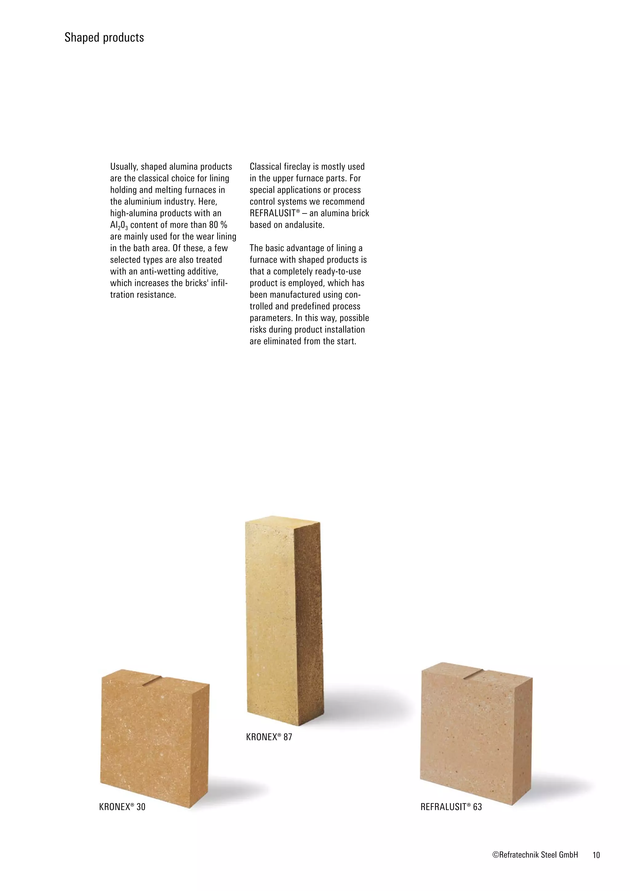Intelligent Refractory Technology for the Aluminium Industry. Casthouse ...