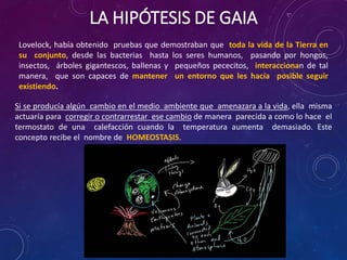 1.5 la hipotesis de gaia | PDF