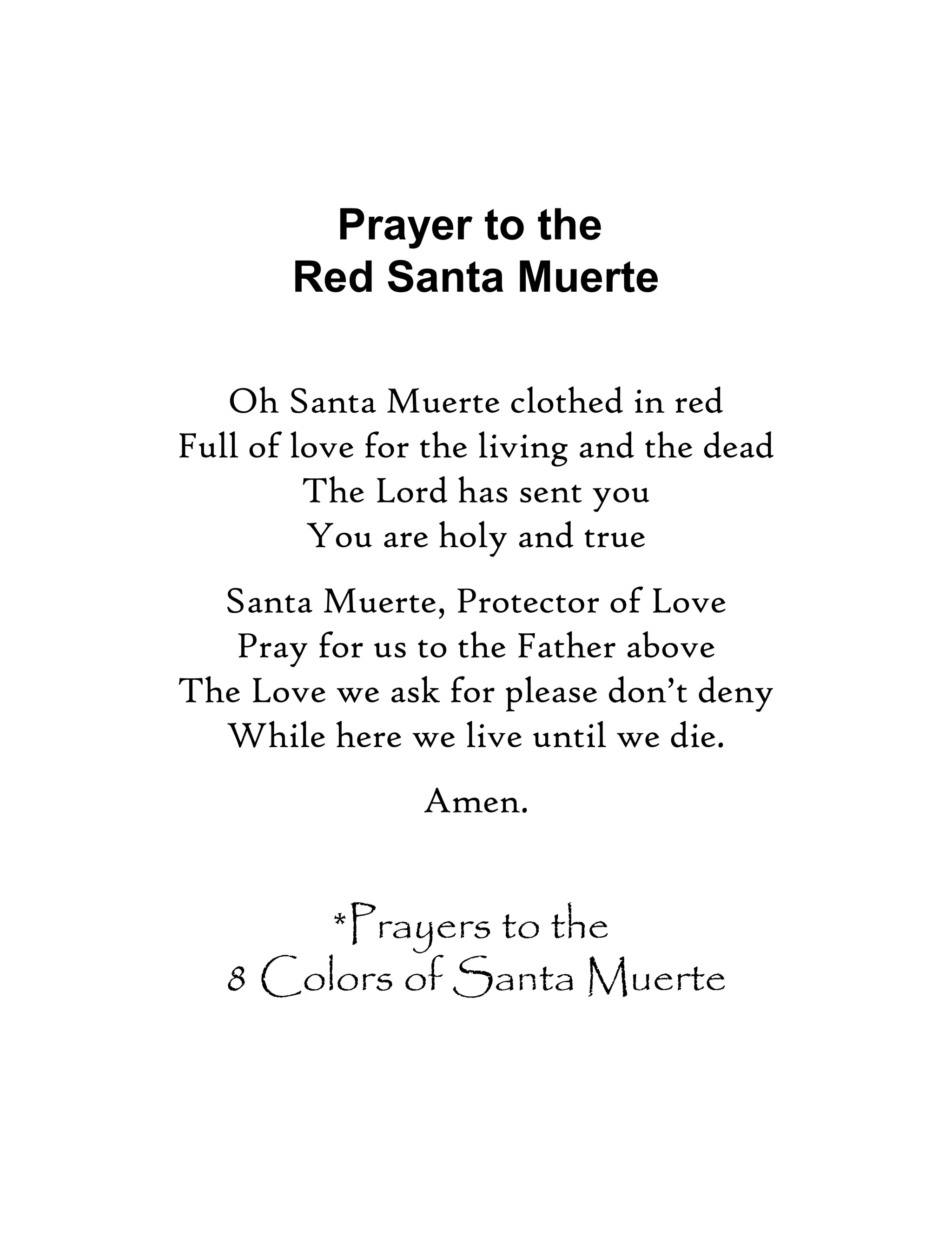 Santa Muerte Colors | PPT