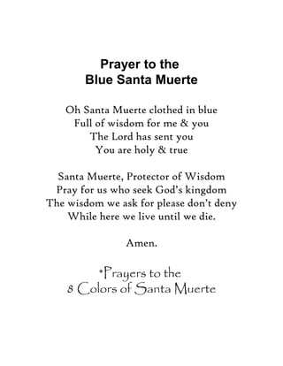 Santa Muerte Colors | PPT