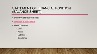 Essentials of financial reporting | PPTX