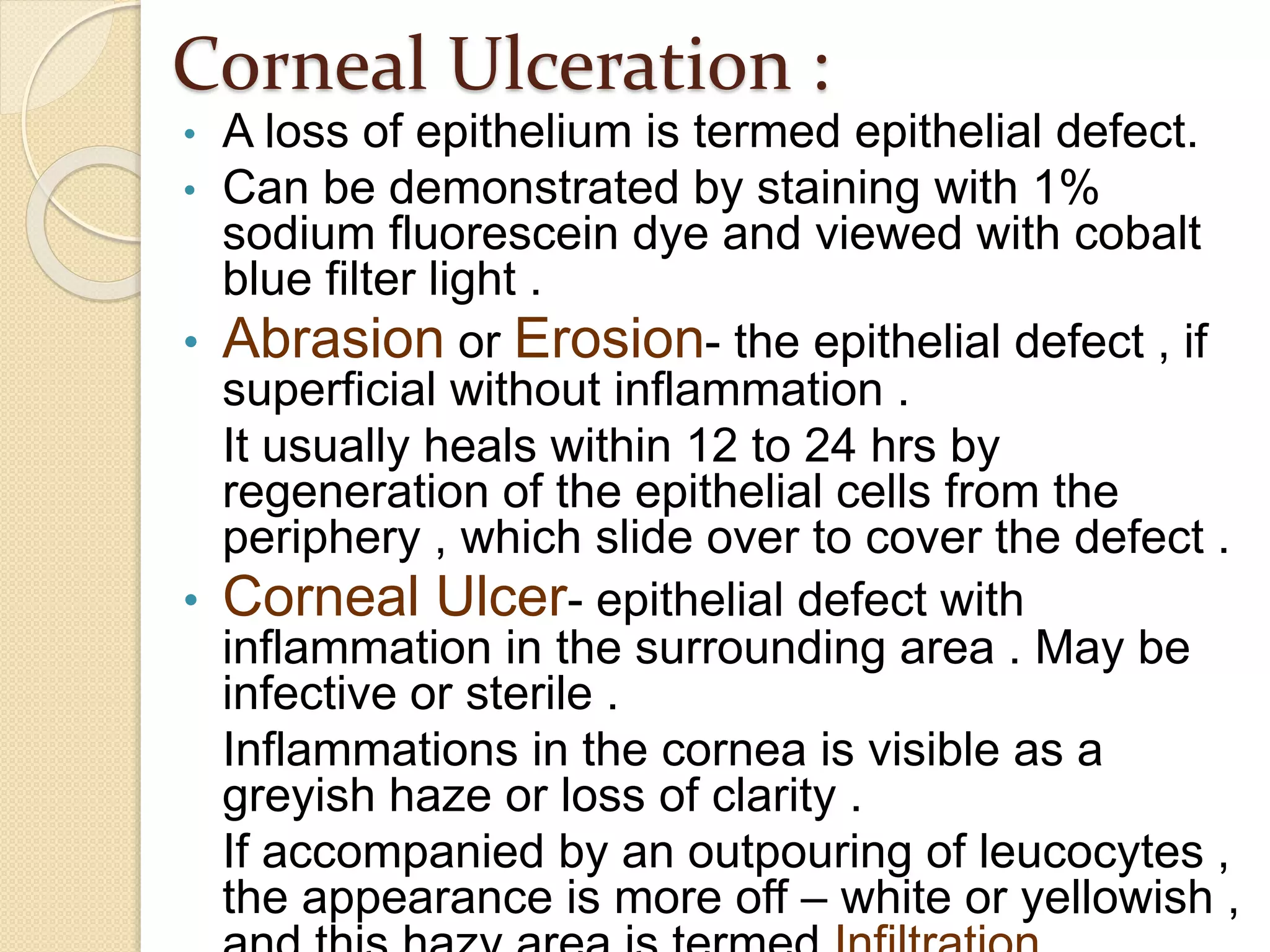1.anatomy , physiology , pathology of cornea | PPTX