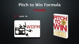 Justin Cohen - Pitch to Win | PDF