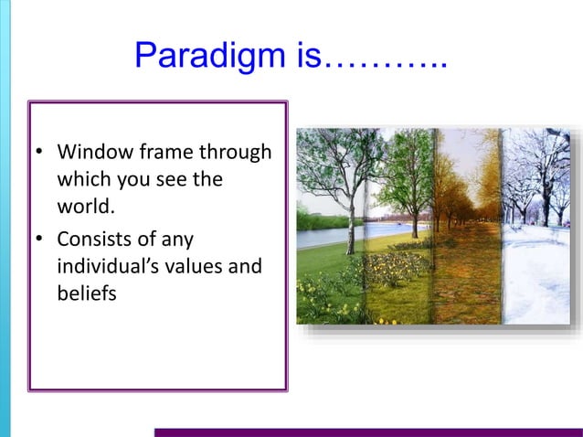 7 habits: 1.paradigm shift | PPT
