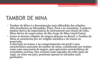 RELIGIÕES DE MATRIZ AFRICANA | PPTX