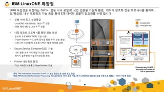 [IBM 서버] 가장 강력한 보안을 자랑하는 서버시스템 Linuxone 을 소개합니다. | PPT
