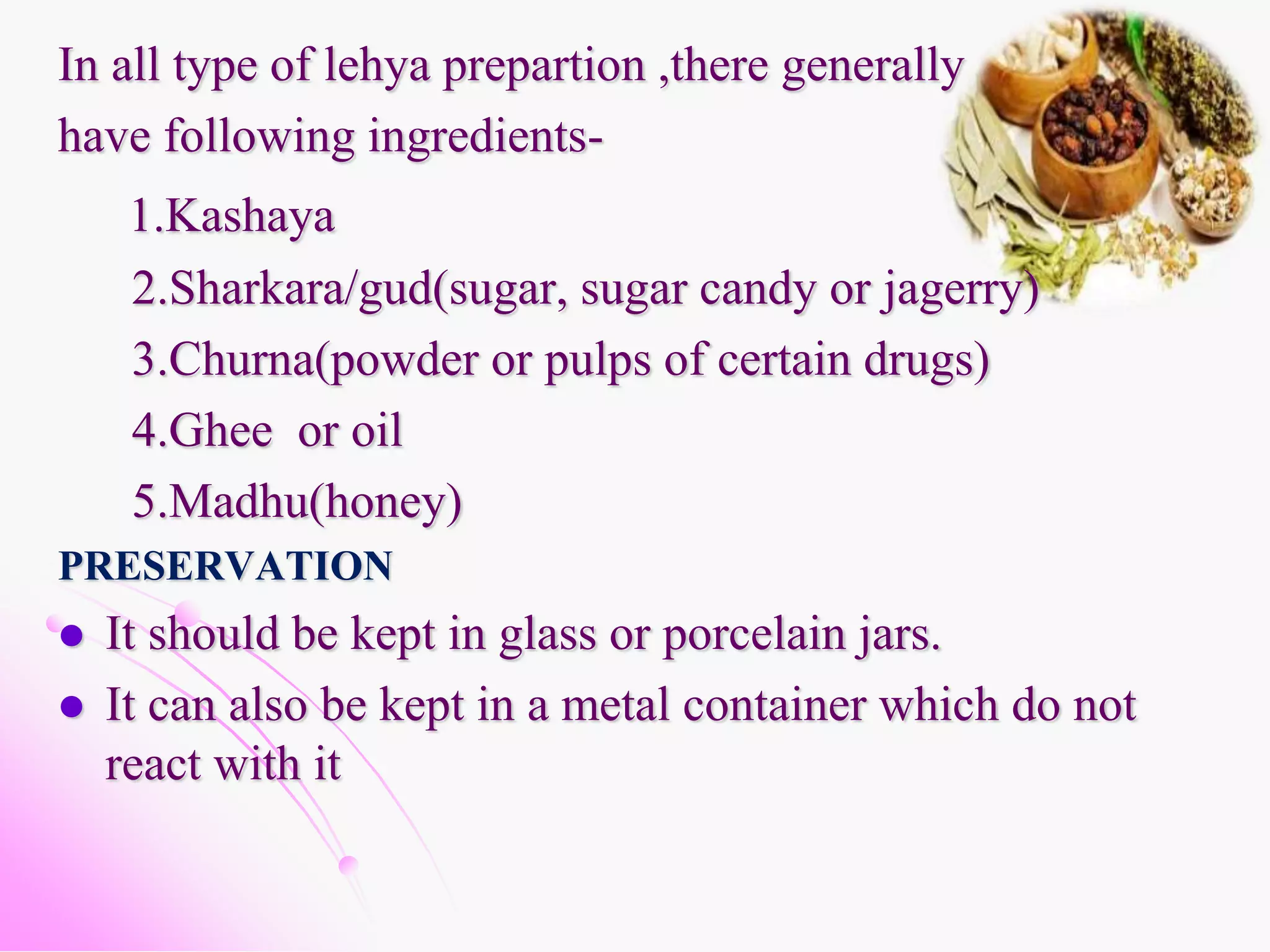 preparation of lehyam and decoction | PPTX