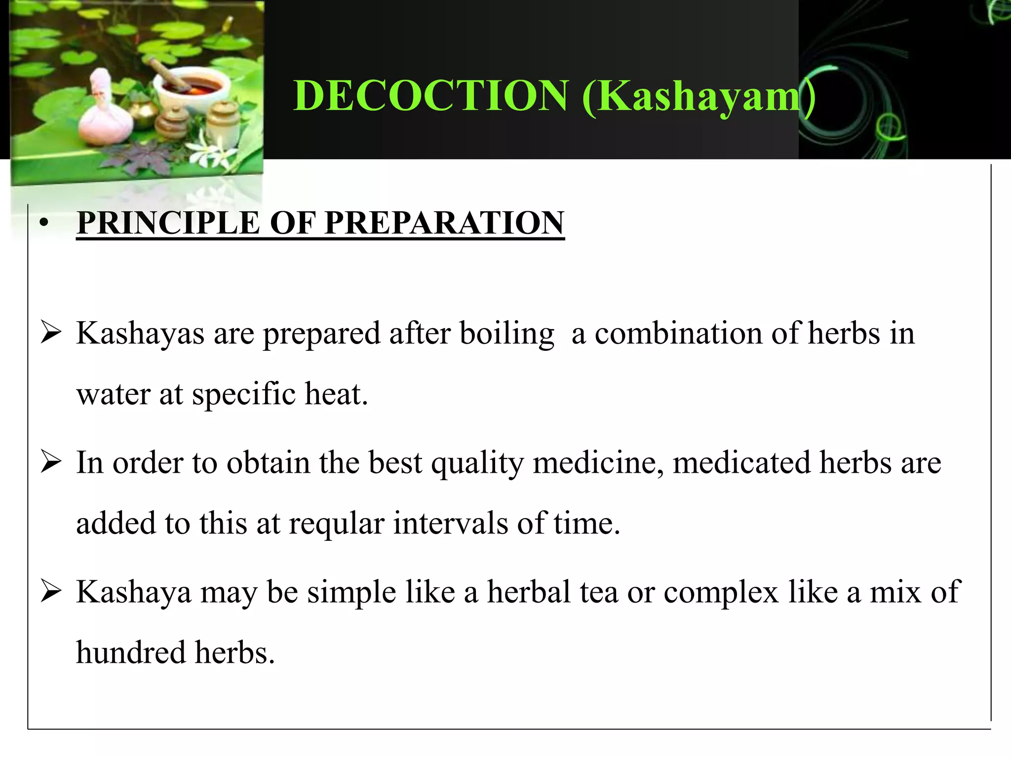 preparation of lehyam and decoction | PPTX